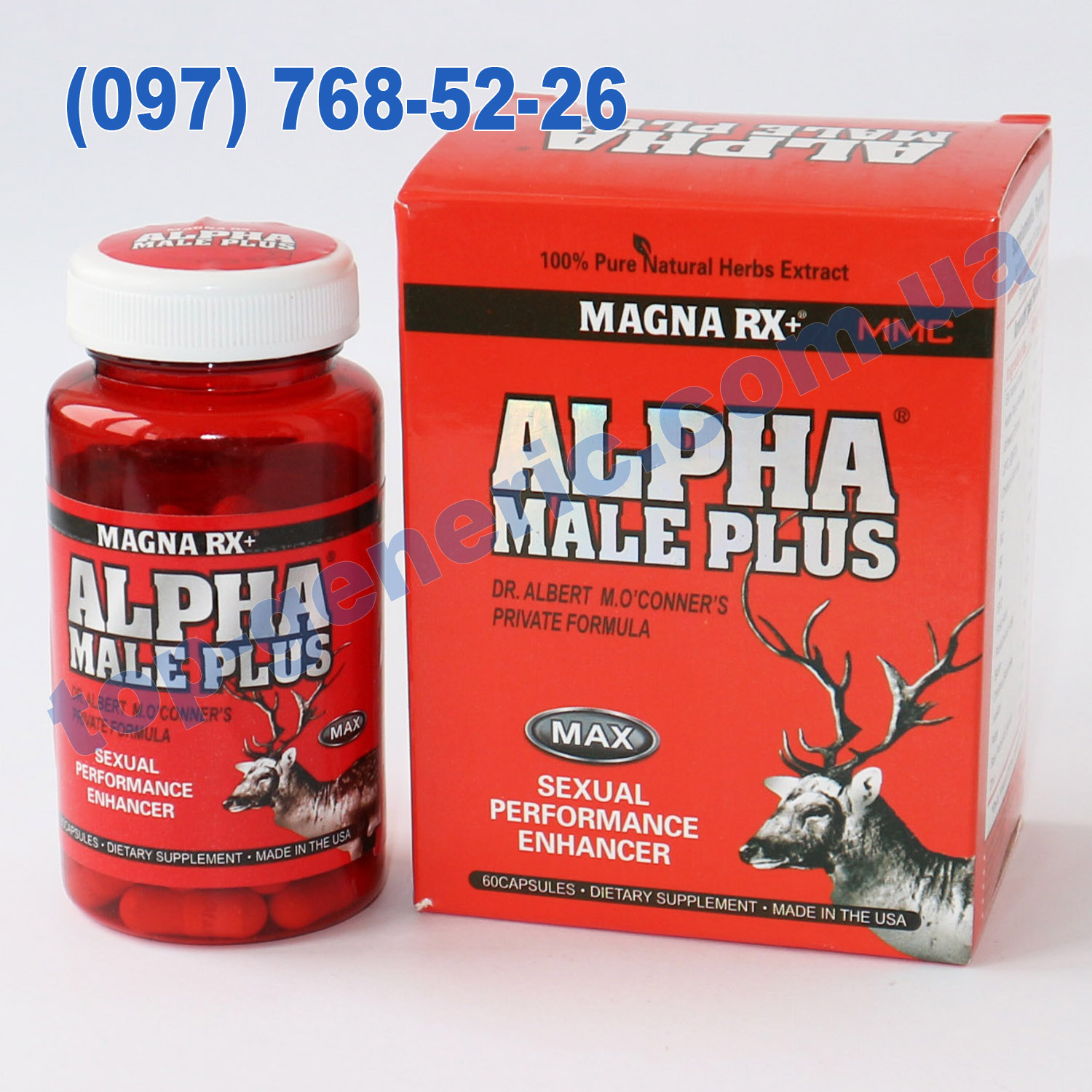 Alpha Male Plus капсулы для мужской силы. Купить препарат в Украине ...
